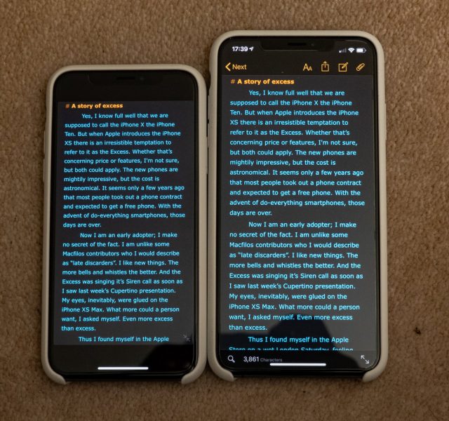 New iPhone: A surfeit of Excess - Macfilos