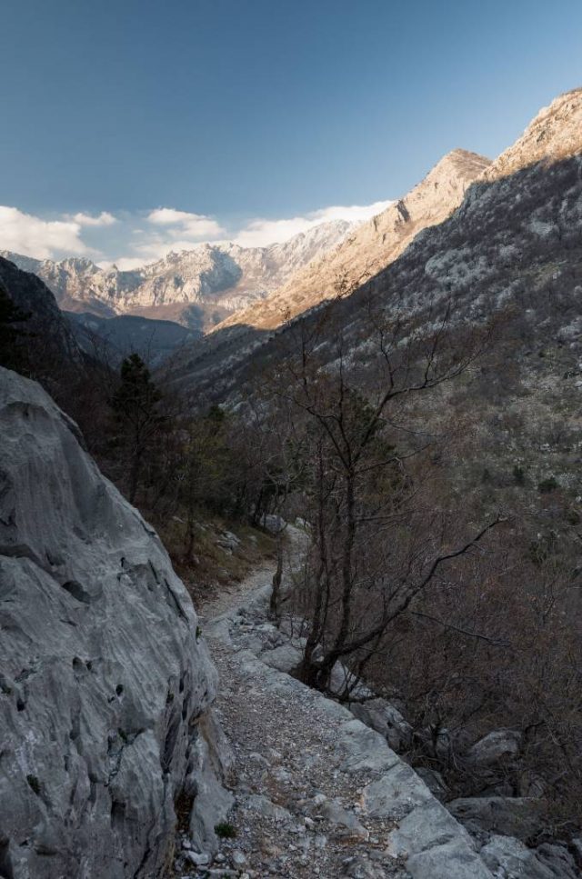 Hiking in Croatia's Paklenica National Park with the Leica X-Vario in hand