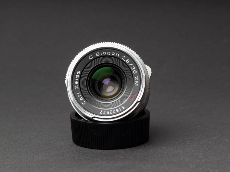 The Zeiss Ikon rangefinder camera with 21, 35 and 50 ZM lenses