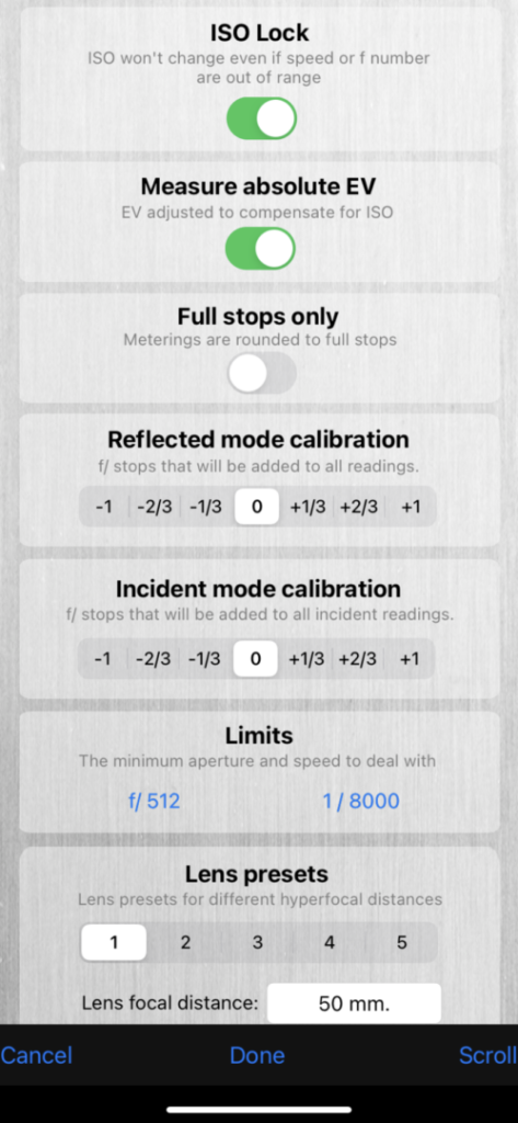 Which light metering app for iPhone is any good? Decent exposure (3/3)