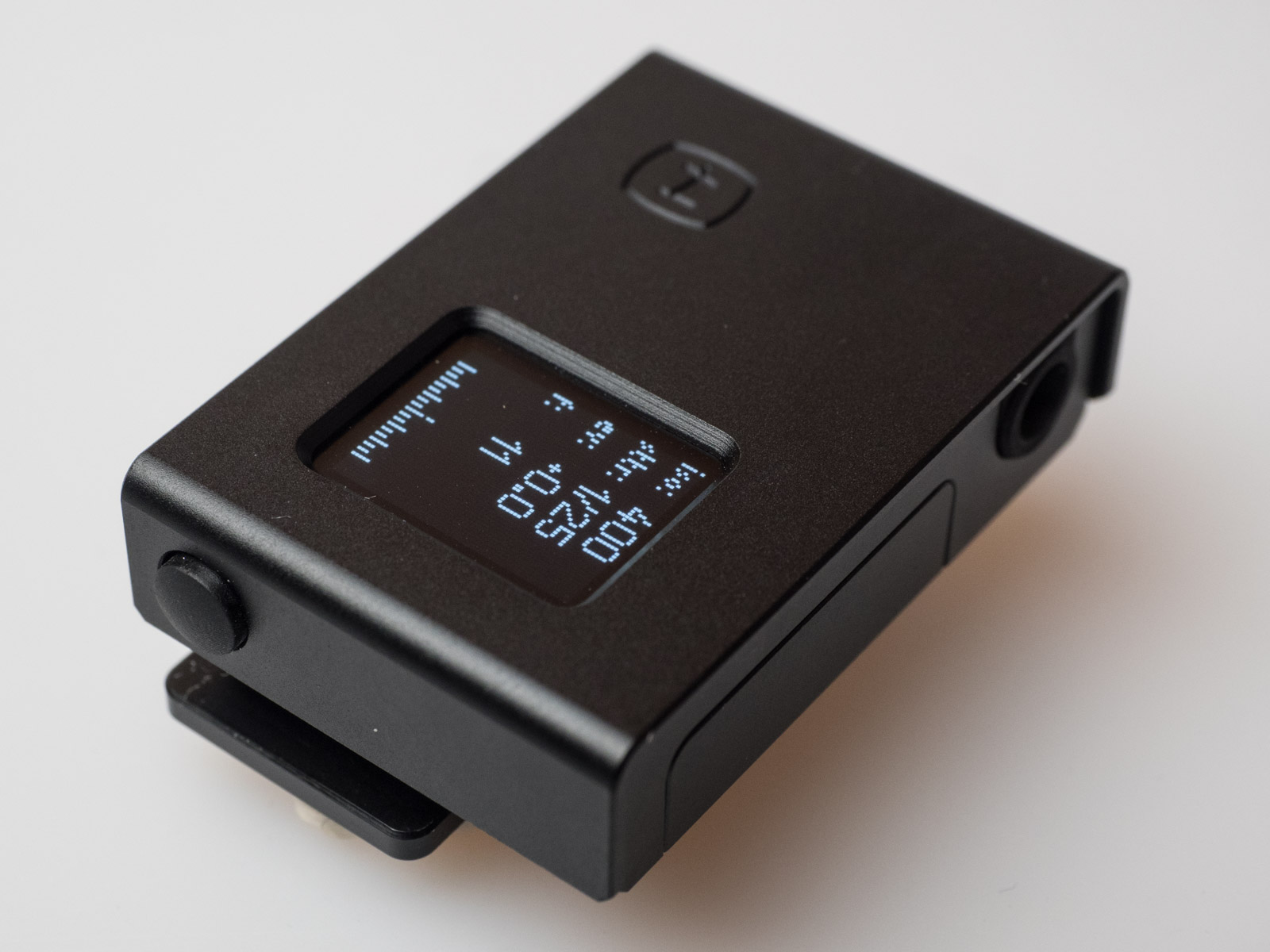 Hedeco Lime Two attachable light meter and one of its ancestors