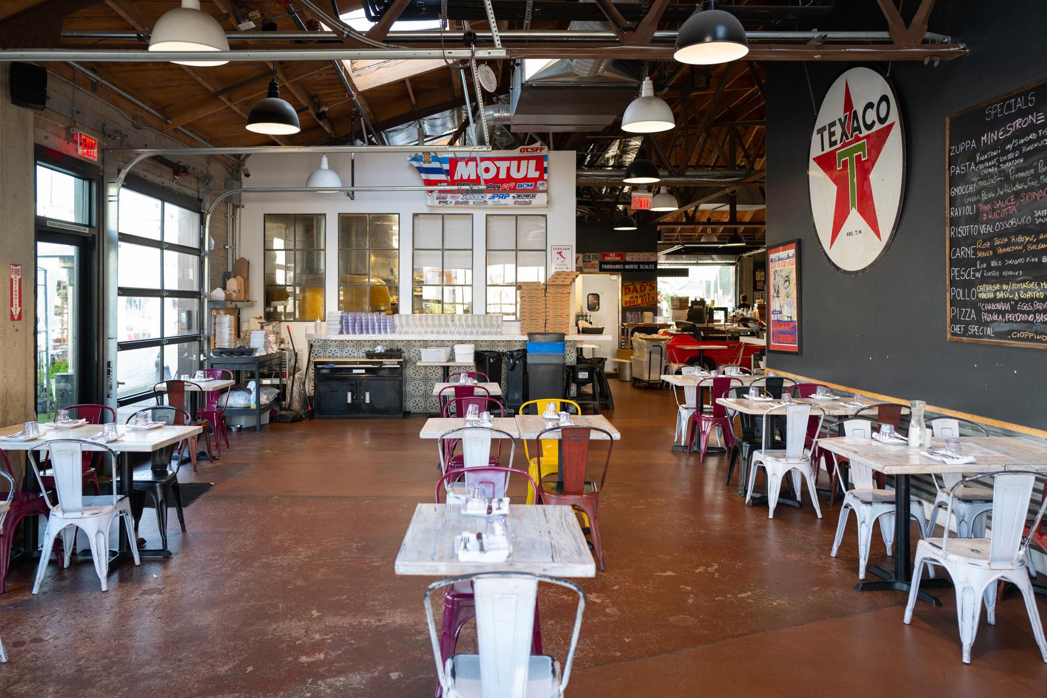 Buona Forchetta: Italian dining in an iconic former garage