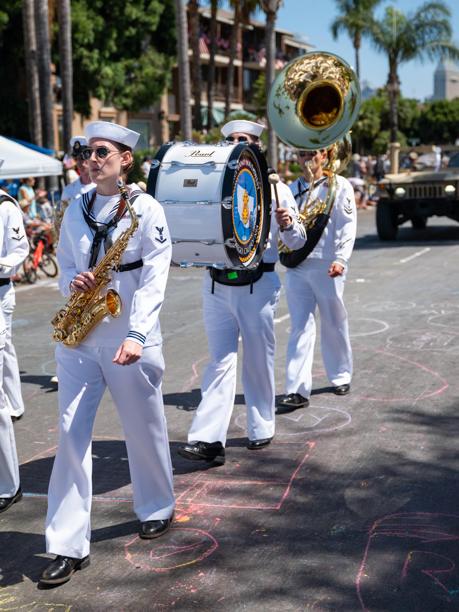 Marching bands: music on the move, from Sousa to slapstick