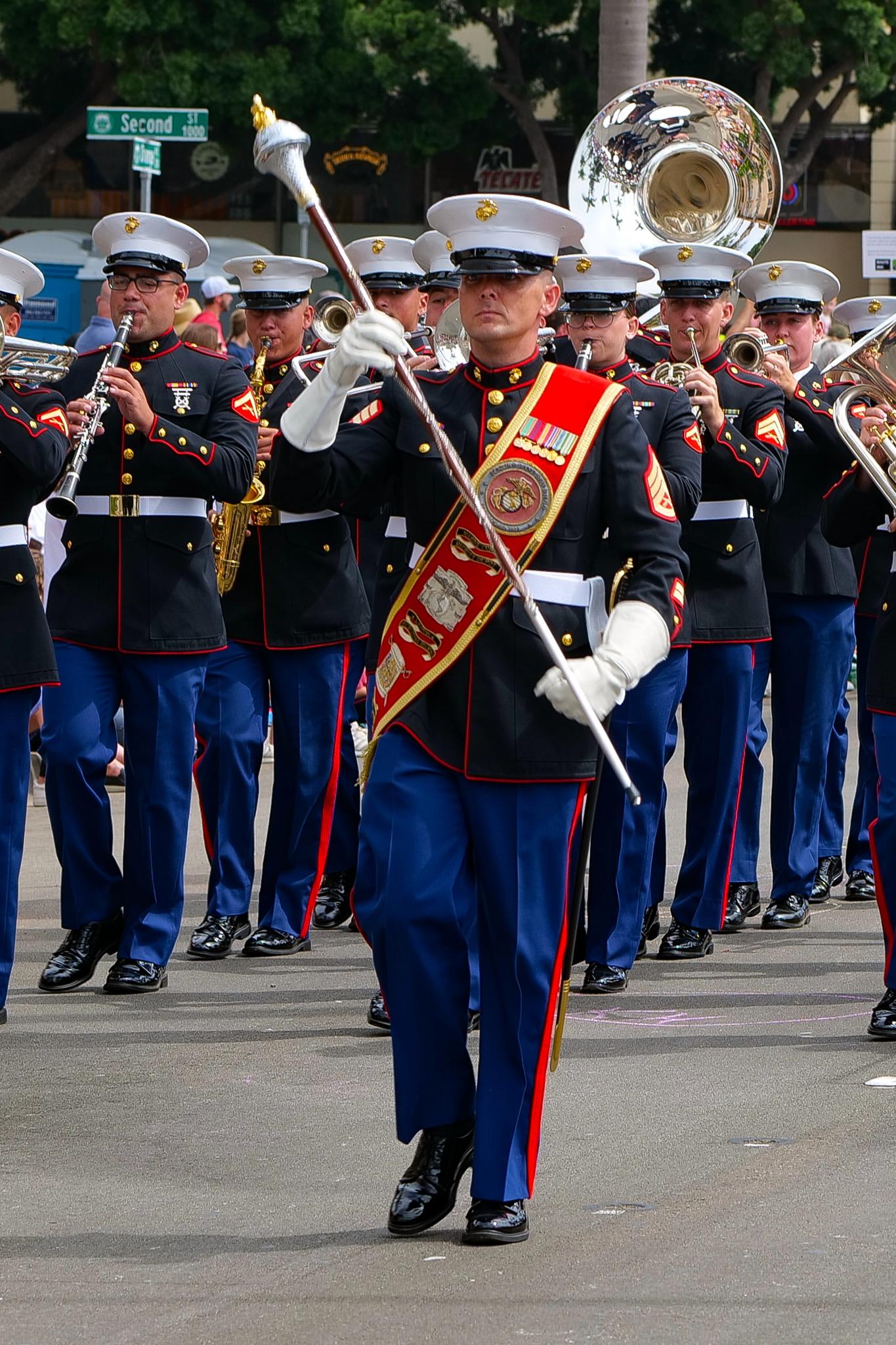 Marching bands: music on the move, from Sousa to slapstick