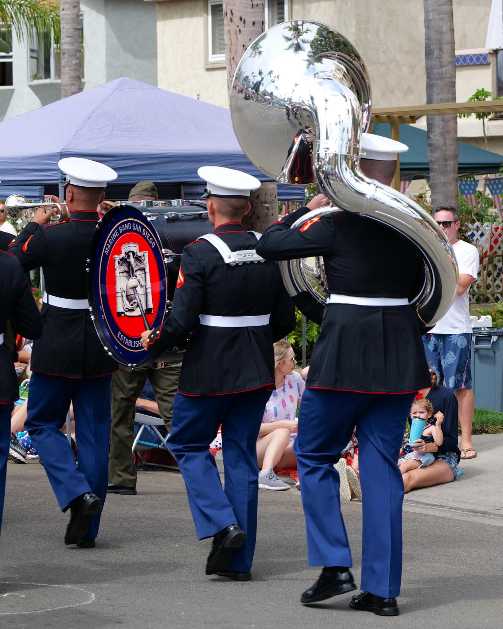 Marching bands: music on the move, from Sousa to slapstick