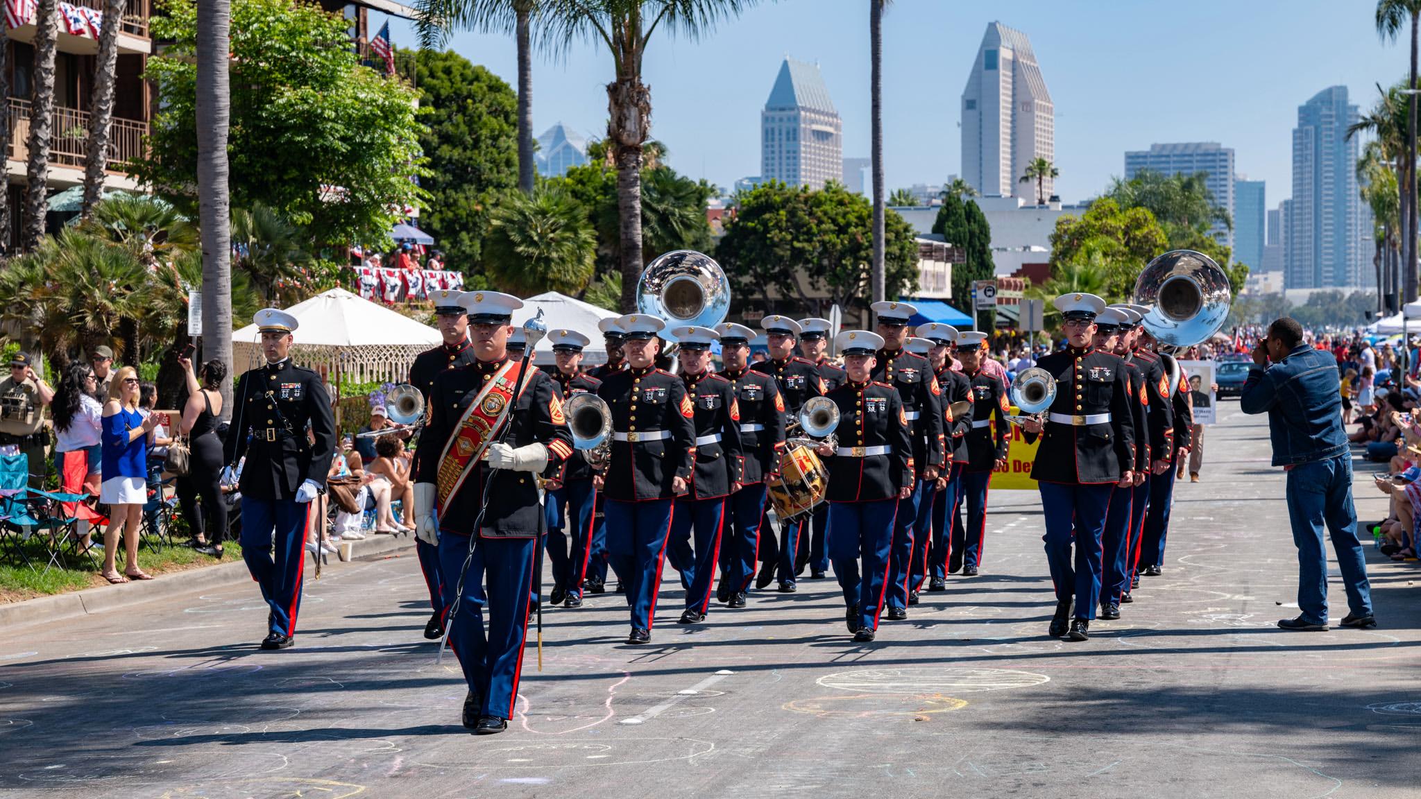 Marching bands: music on the move, from Sousa to slapstick
