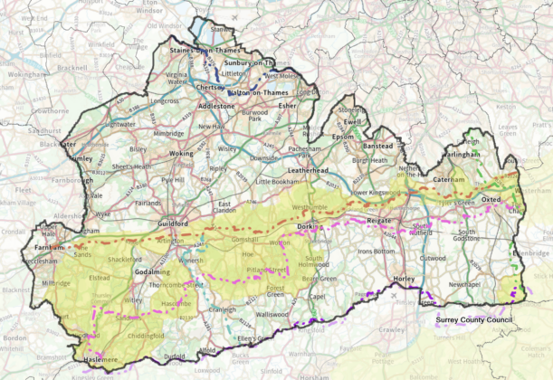 Surrey Hills: An area of outstanding beauty on London's doorstep