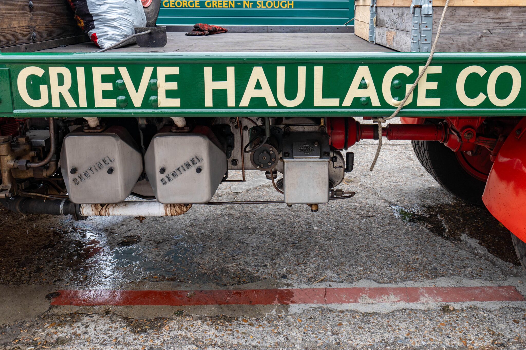 Sentinel Steam Waggon: Nothing quite like it for warming the blood ...