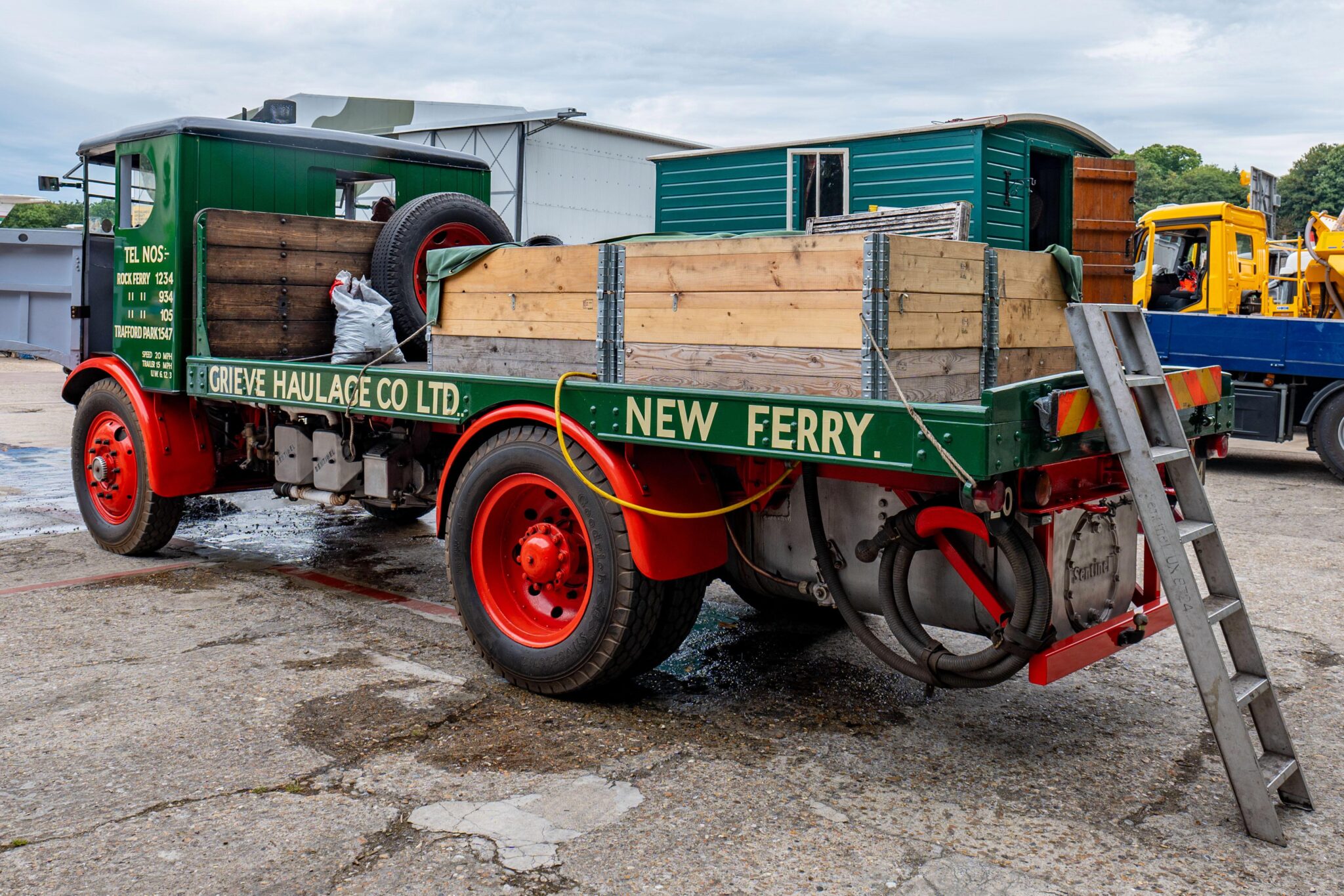 Sentinel Steam Waggon: Nothing quite like it for warming the blood ...