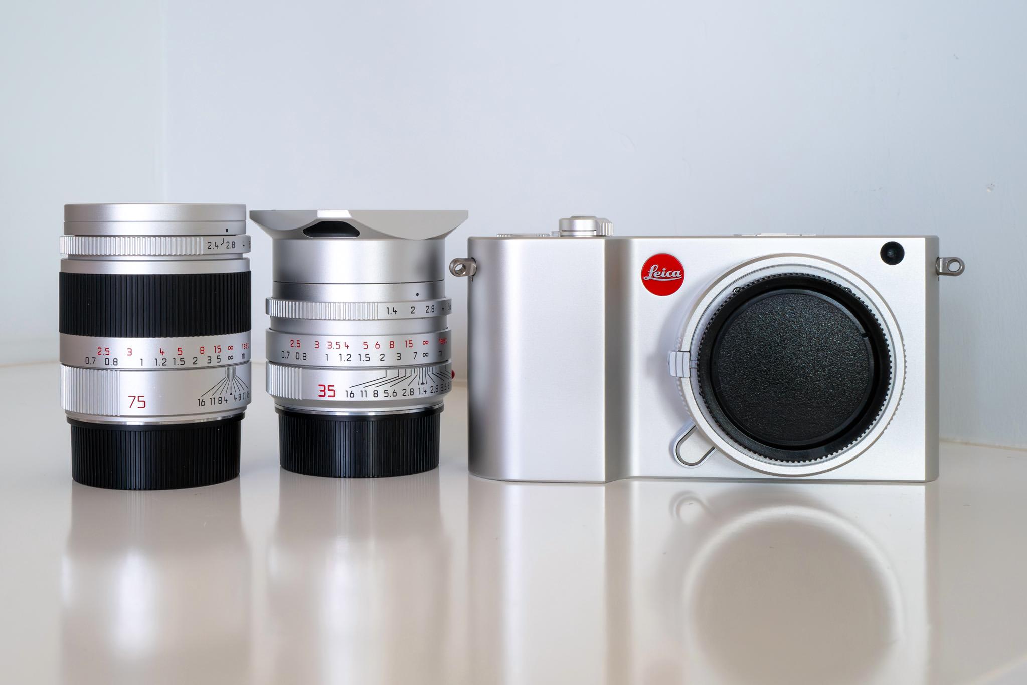 Two-body kit: identical lenses on full-frame and APS-C cameras